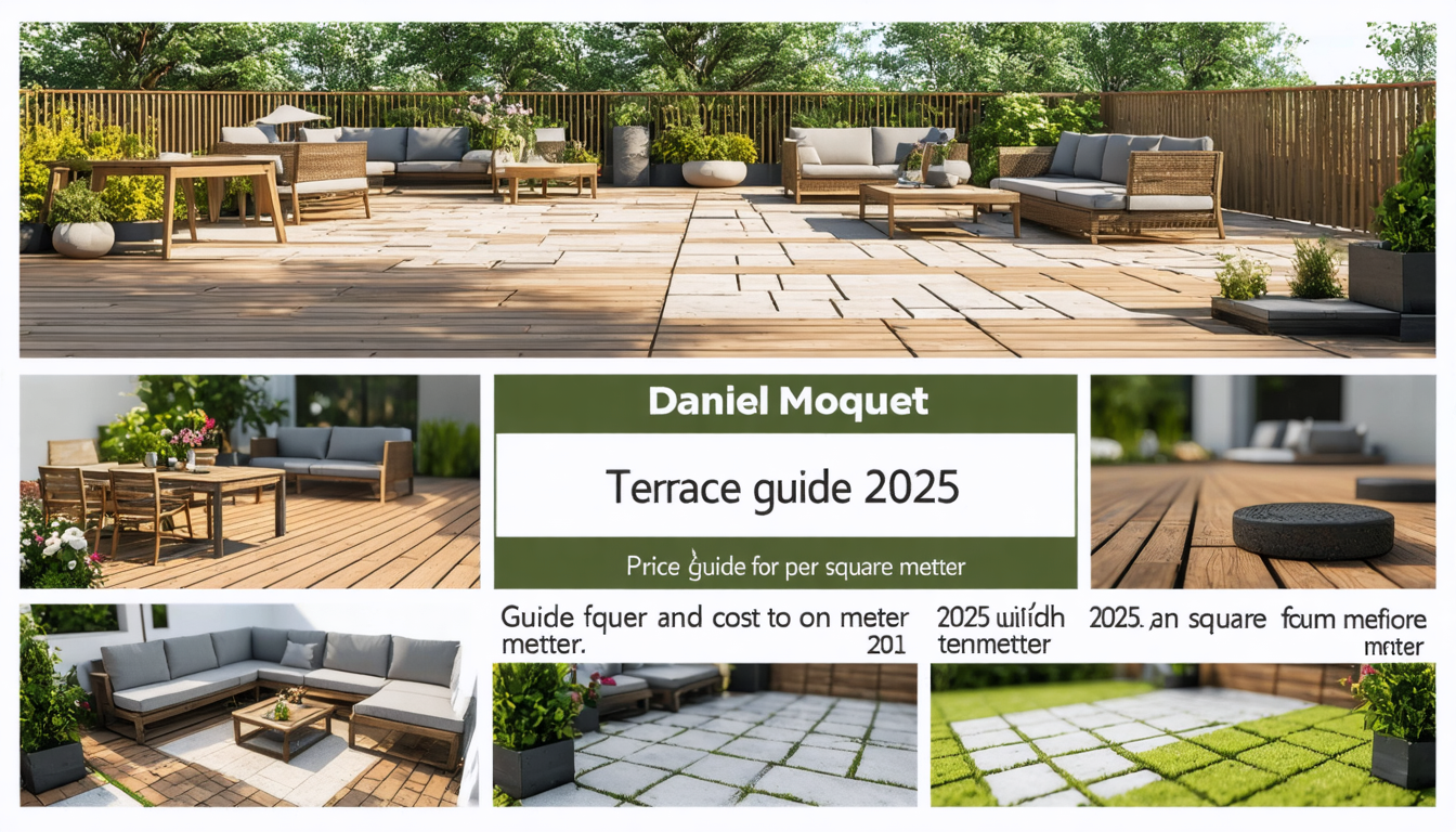 Terrasse 2025 : Prix au m², exemples et conseils signés Daniel Moquet