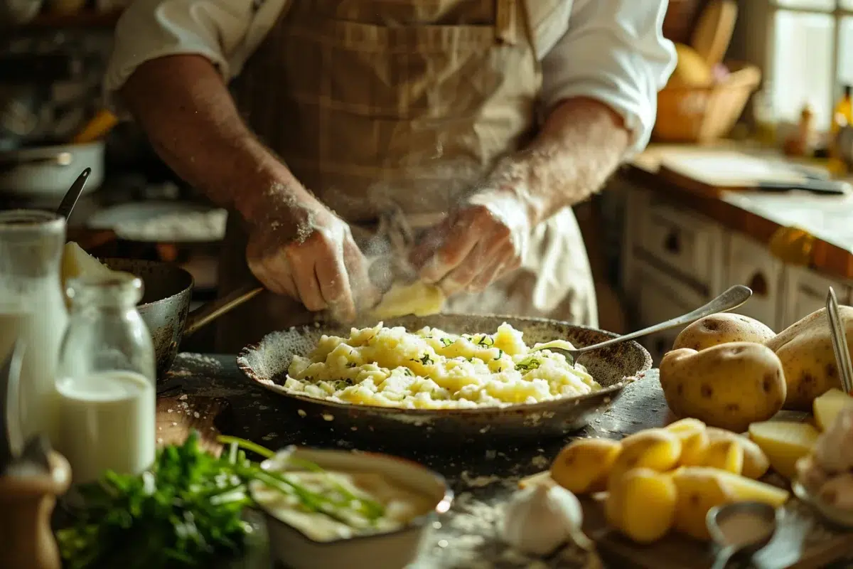 Les astuces du chef pour une purée de céleri rave et de pommes de terre ...