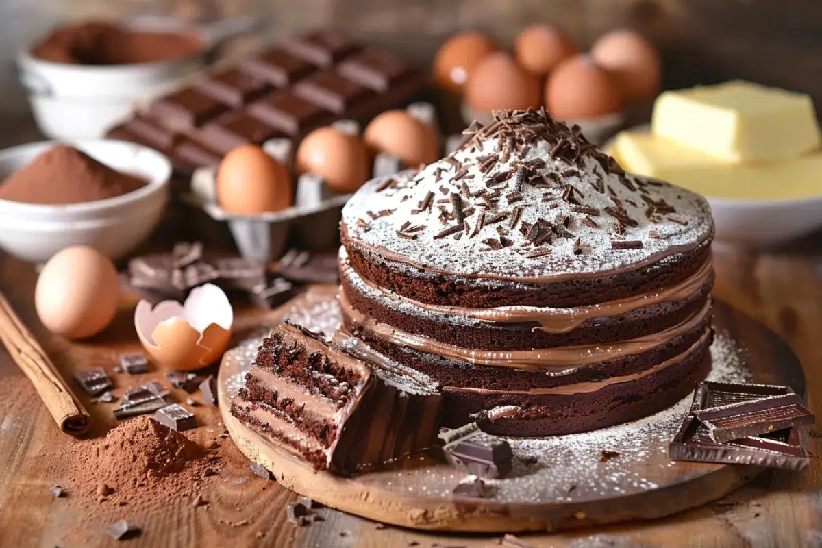 Découvrez le Gâteau Montagnard au Chocolat : Recette Facile et Rapide ...