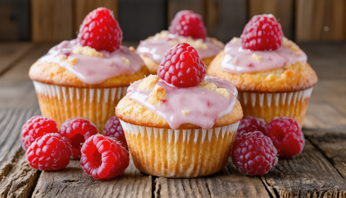 Muffins Framboise & Fromage Frais : Gourmandise Assurée
