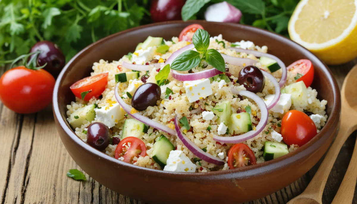 Quinoa & Feta : Salade Gourmande Facile à Déguster