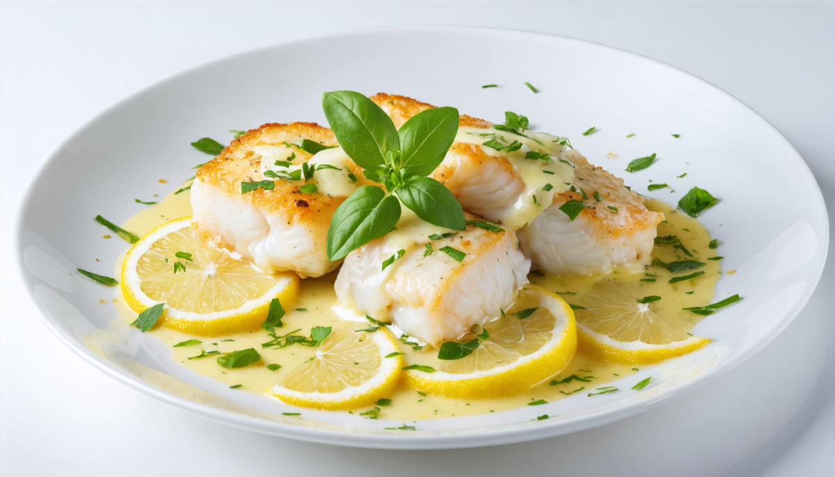 Filets de colin au citron : recette simple et gourmande