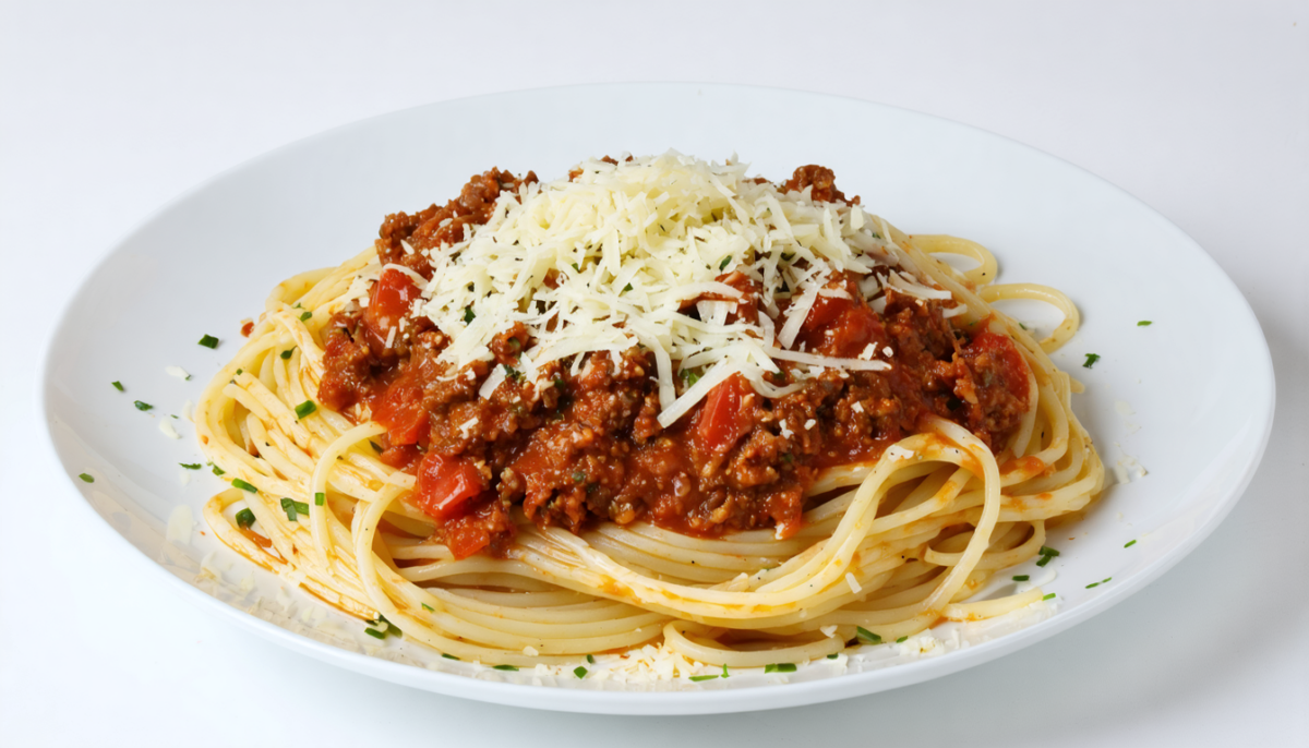 Spaghetti Bolognaise : Le festin italien au fromage