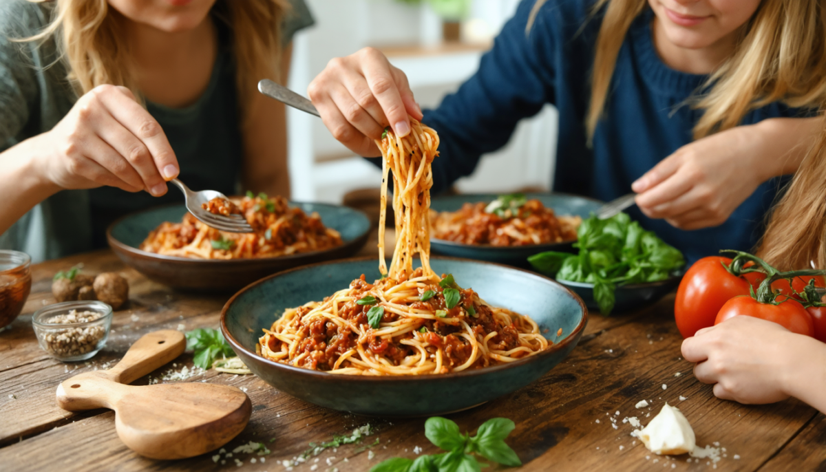 Spaghetti Bolognaise : Le festin italien au fromage