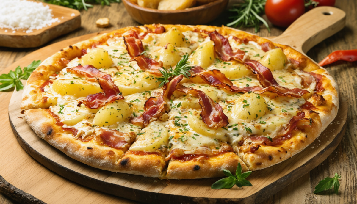 Pizza raclette : le délice fondant des amateurs de fromage