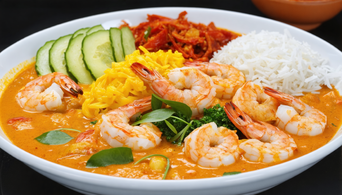 Curry de Crevettes Coco : Recette Rapide et Savoureuse