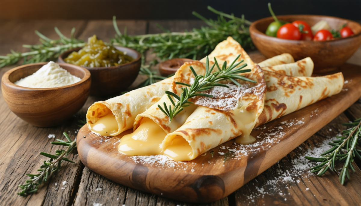 Crêpes Savoyardes Fondantes au Fromage à Raclette