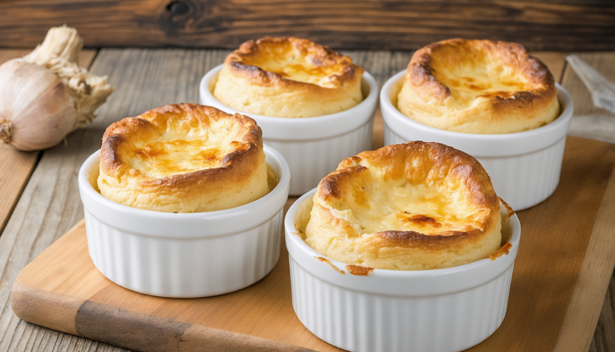 Soufflé au Bleu et Topinambour : Gourmandise Assurée