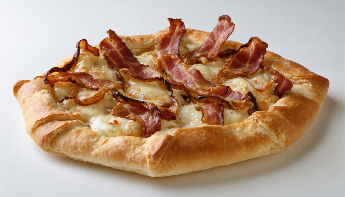 Tarte Fondante Raclette et Lardons : Gourmandise Assurée