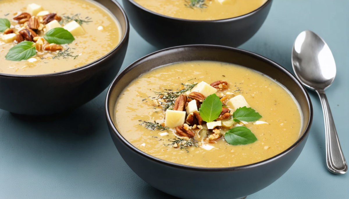 Velouté de panais au fromage frais : douceur et saveurs réconfortantes