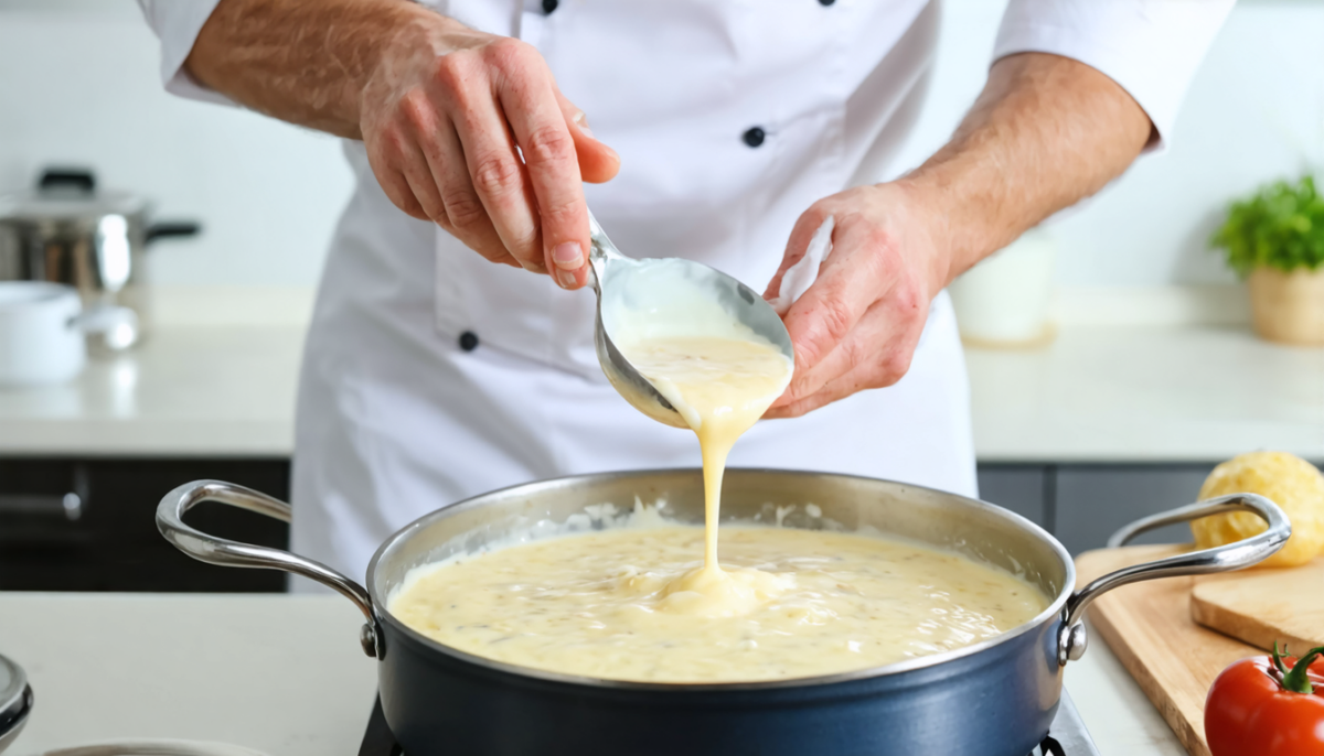 Sauce Béchamel : Recette Facile et Inratable