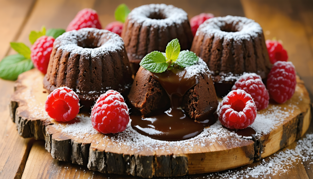 Mini moelleux au chocolat : gourmandise légère et parfaite