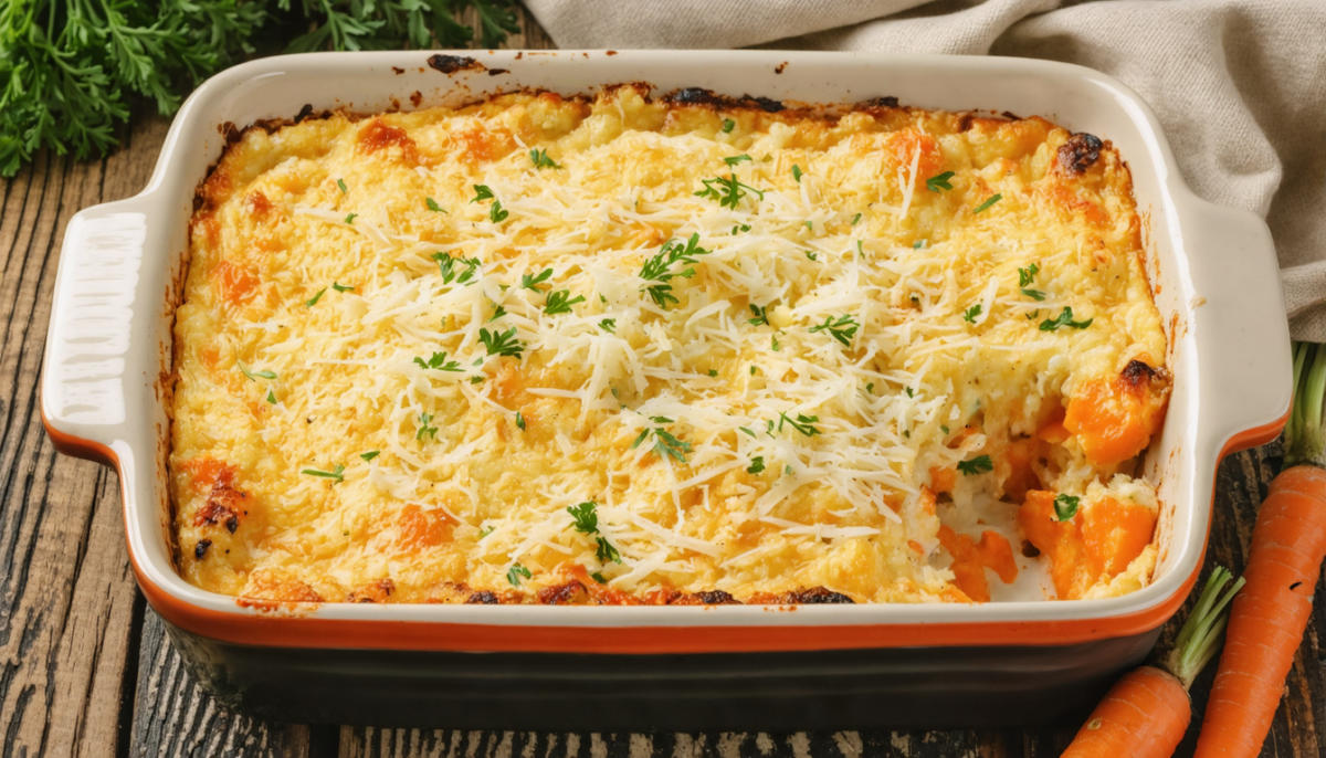 Gratin De Carottes Béchamel