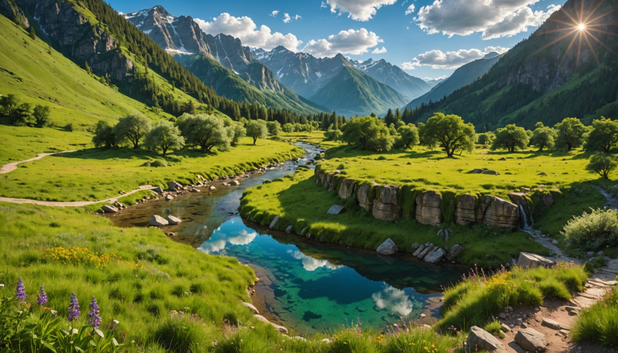 Vallée du Fango : Randonnez entre nature et piscines sauvages