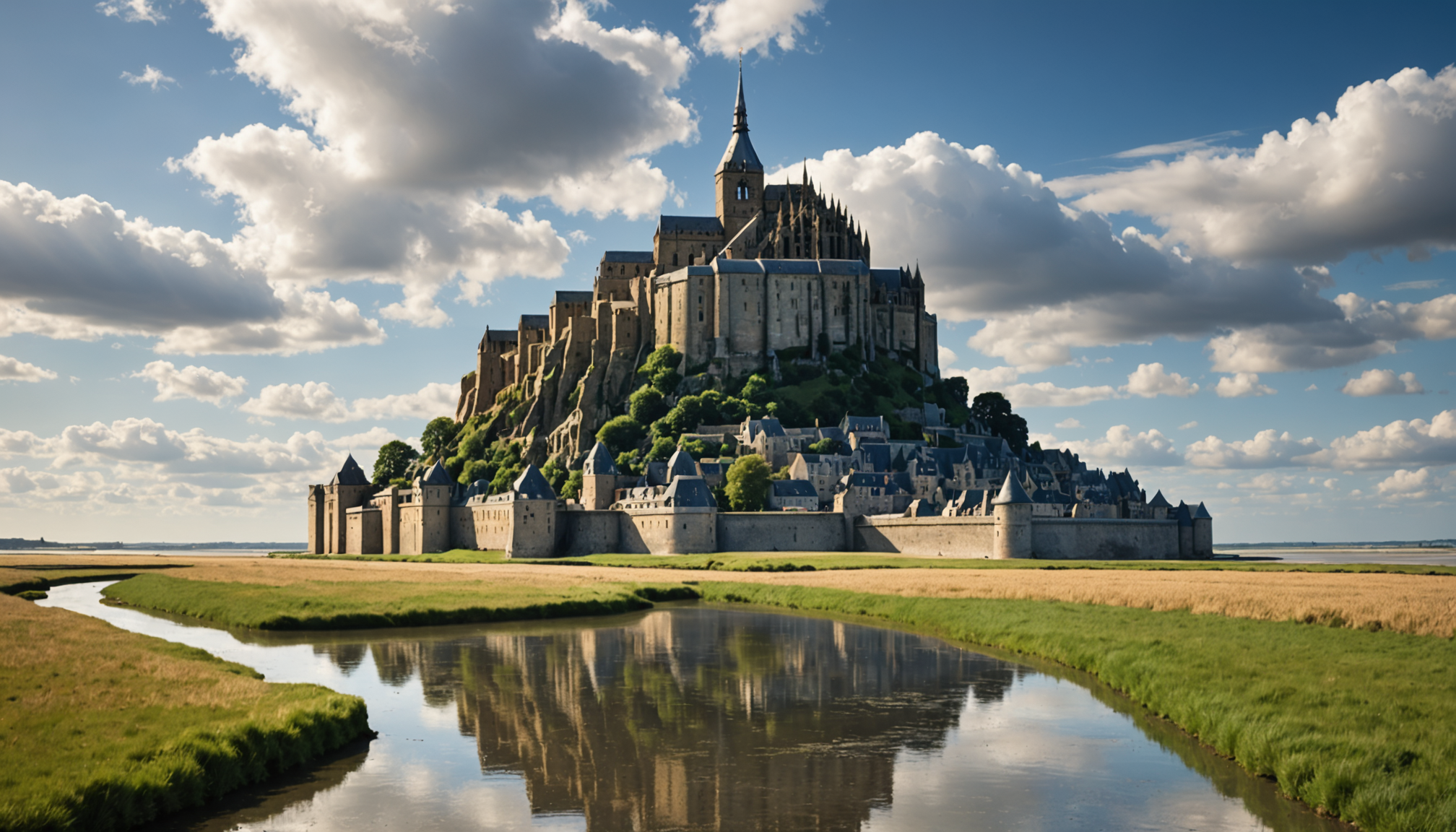 Erstaunlich Abbaye Du Montsaintmichel Bild