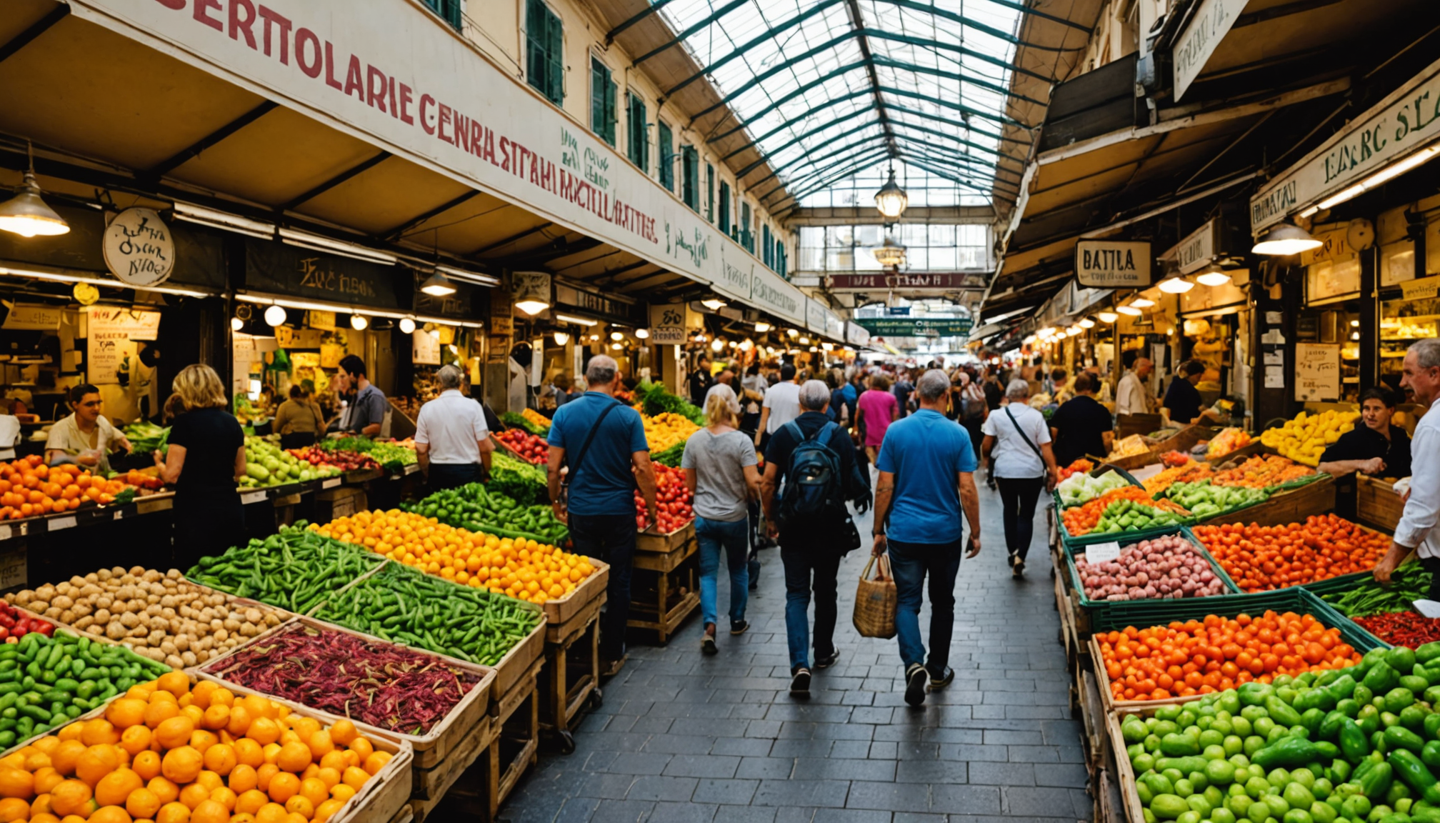 Marché central d'Athènes : une explosion de saveurs et de couleurs
