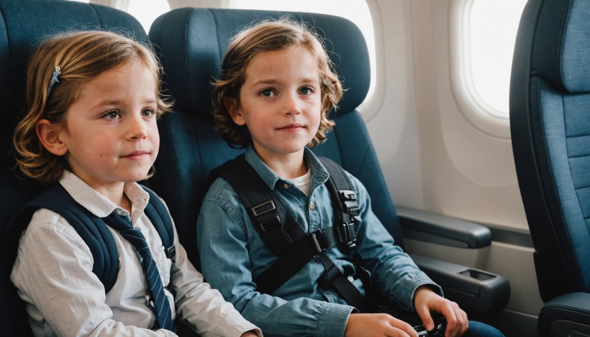 Enfants seuls en avion : quelles protections