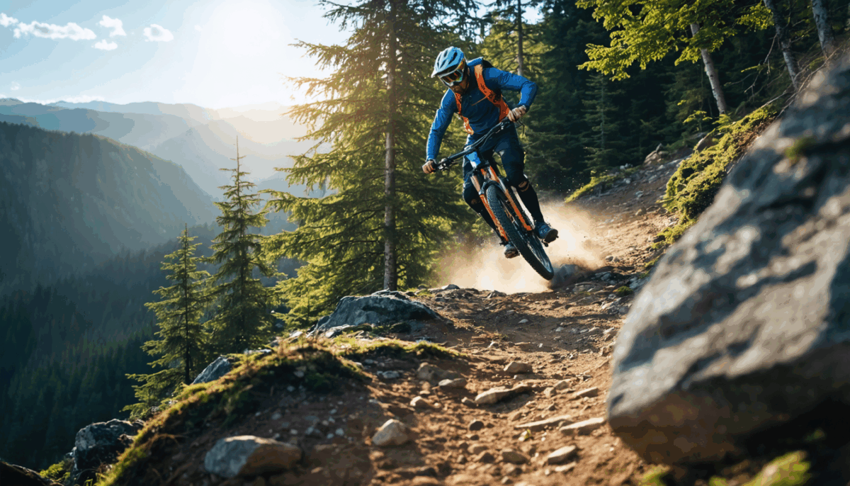 Maîtriser les descentes en VTT : l'art du contrôle optimal