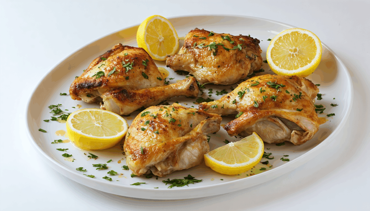 Cuisse de poulet au four : croustillante et dorée en un éclair