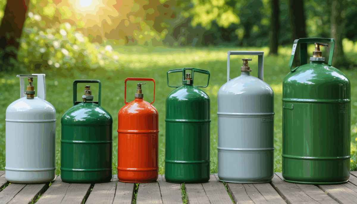 Guide des tailles : quelles bouteilles de gaz choisir en France