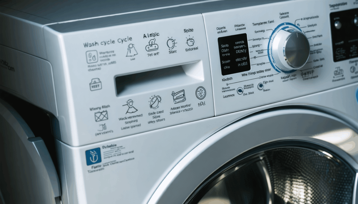 Icônes de Lave-linge : Guide Rapide pour Tout Comprendre