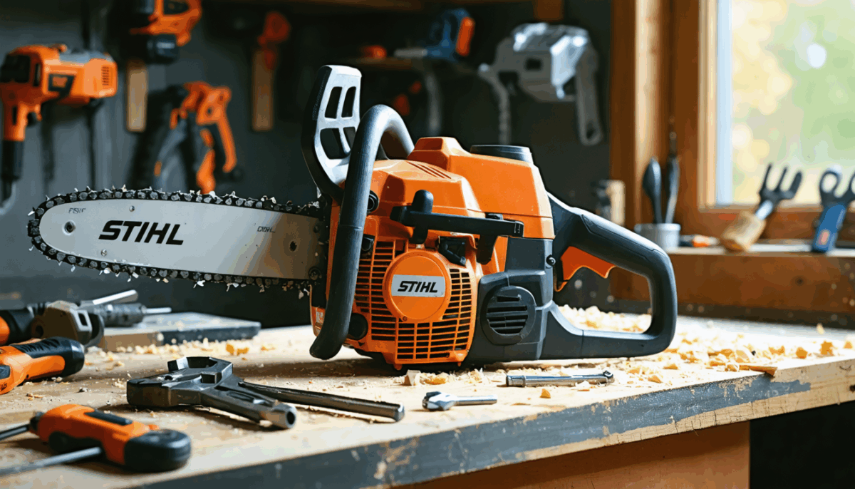 Tronçonneuse Stihl : Solutions à la compression excessive au démarrage