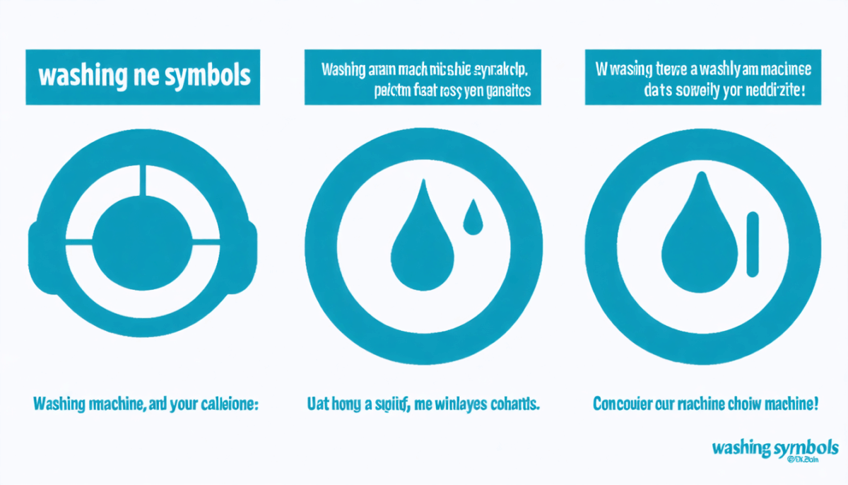 Comprendre les symboles de votre lave-linge : le décryptage facile