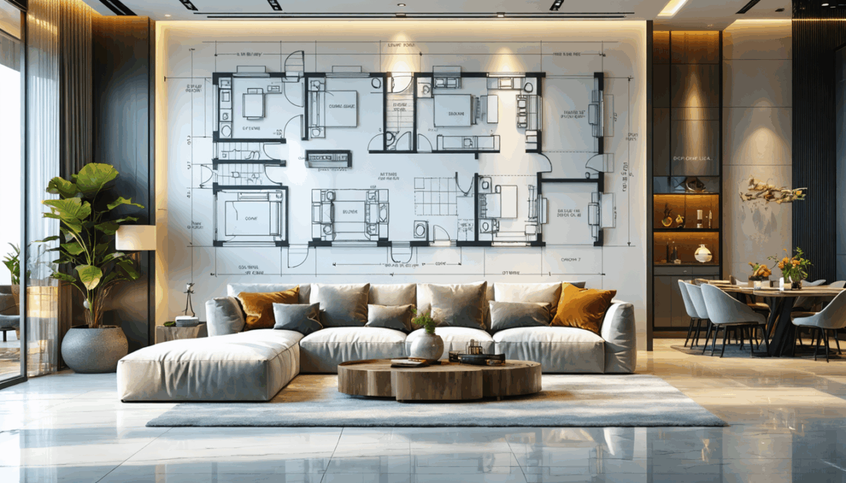 Plans 2D : La Clé de l’Architecture d’Intérieur Moderne