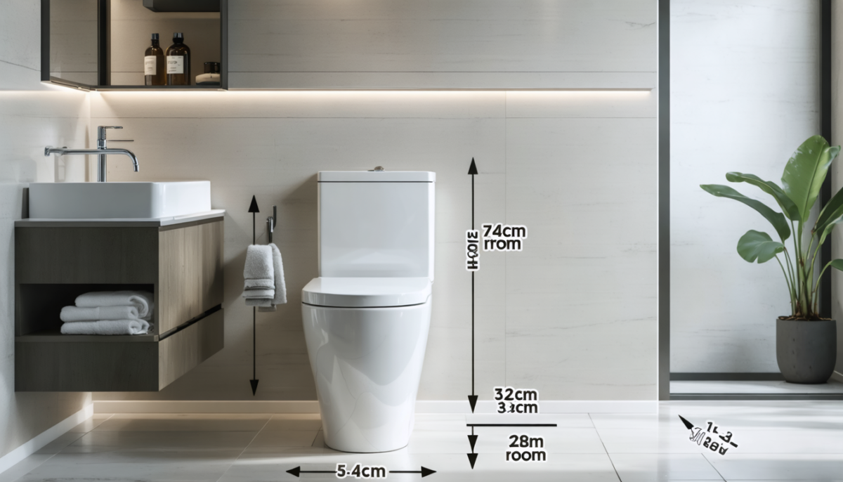 Dimensions standards des WC : guide pratique pour un aménagement parfait