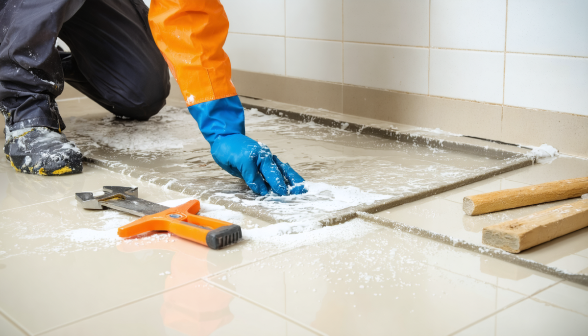 Postnettoyage Receveur Douche Resine